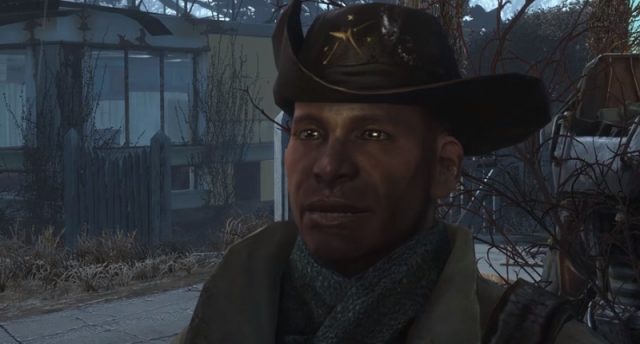 Fallout 76 – Ein Spieler schlüpft in die Rolle des NPCs Preston Garvey ...